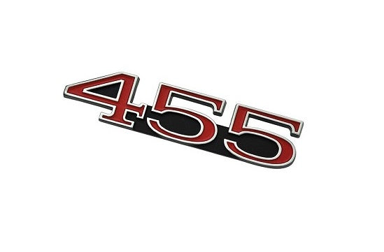 FENDER EMBLEM, ( 455 ) 70-4 GS, REPRO – Chicago Muscle Car Parts , Inc.