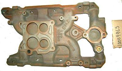 INTAKE MANIFOLD, 301 4V, 80-1 PONT, NON TURBO, CAST IRON, CAST# 965, U ...