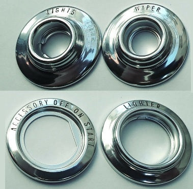 DASH SWITCHES BEZEL SET ,NEW 66 67 NOVA – Chicago Muscle Car Parts , Inc.