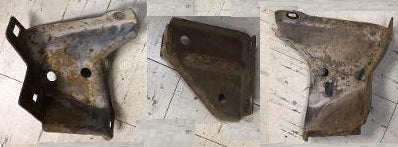 REAR BUMPER BRACKET SET, USED 69 70 GRAND PRIX – Chicago Muscle Car ...