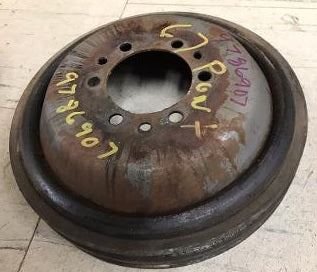 CRANK PULLEY ,V8 2 GROOVE USED 67 PONTIAC – Chicago Muscle Car Parts , Inc.