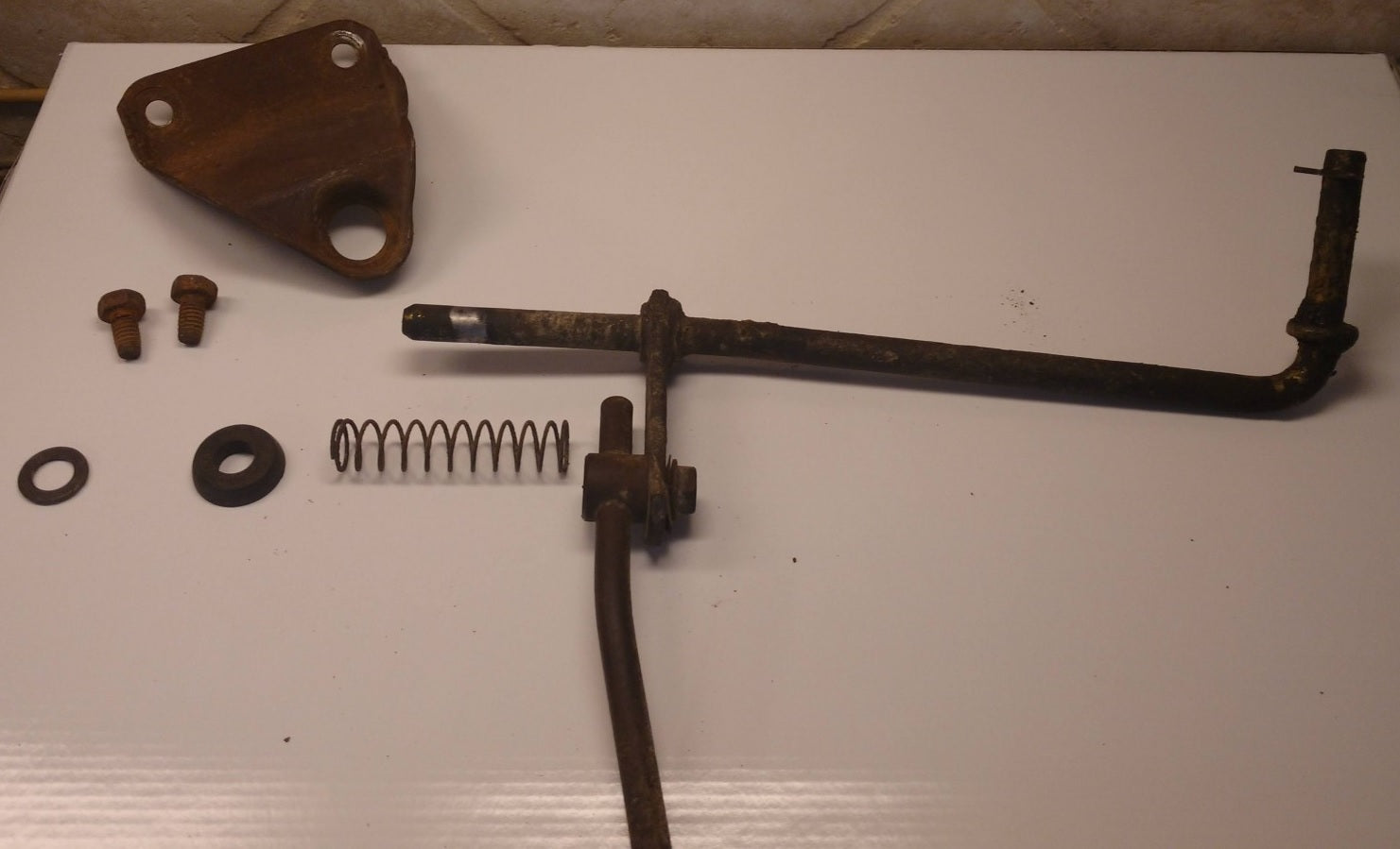 COLUMN SHIFT LINKAGE BRACKET ,USED 69 70 IMPALA – Chicago Muscle Car ...