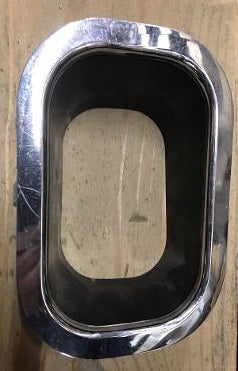 CONSOLE SHIFTER BEZEL, 4 SPEED USED CHROME, 68-72 GTO – Chicago Muscle ...