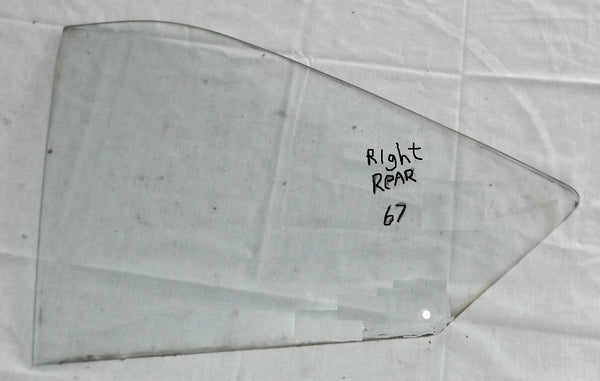 QUARTER GLASS ,SEDAN CLEAR,RIGHT USED 66 67 GTO F85 SKYLARK – Chicago ...