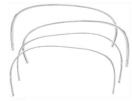 WHEEL OPENING MOLDINGS OR TRIM, CHROME, REPRO, SET OF 4 – Chicago ...