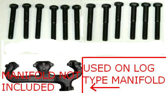 EXHAUST MANIFOLD BOLT SET, SMALL BLOCK CHEVY – Chicago Muscle Car Parts ...