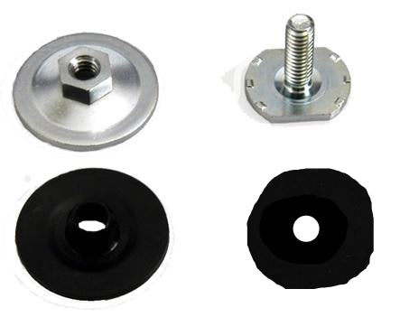 GLASS TO LOWER SASH MOUNTING T-BOLT KIT, EACH, NEW – Chicago Muscle Car ...