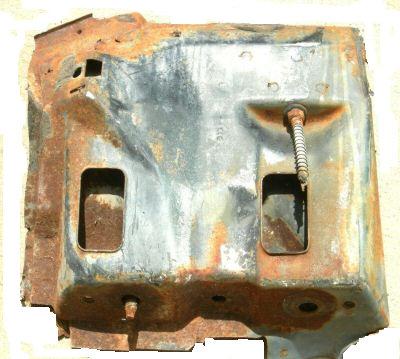 BODY MOUNT BOX, LH, 64-7 A-BODY, FIREWALL-FRAME (EXC CH HDT), USED ...