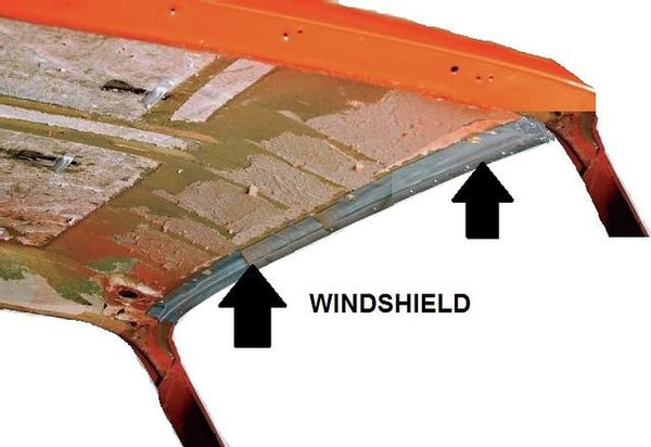 HEADLINER RETAINER STRIP ,FRONT TOP USED 64- 67 A-BODY – Chicago Muscle ...