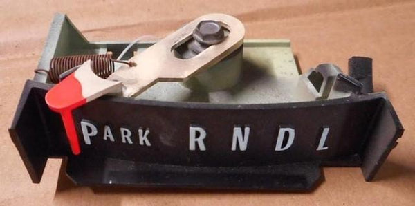 SHIFT INDICATOR ASSEMBLY, COLUMN SHIFT, 2 SPEED, USED, 68 CHEVELLE ...