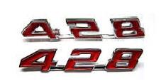 HOOD EMBLEMS, 428, PAIR, NEW – Chicago Muscle Car Parts , Inc.