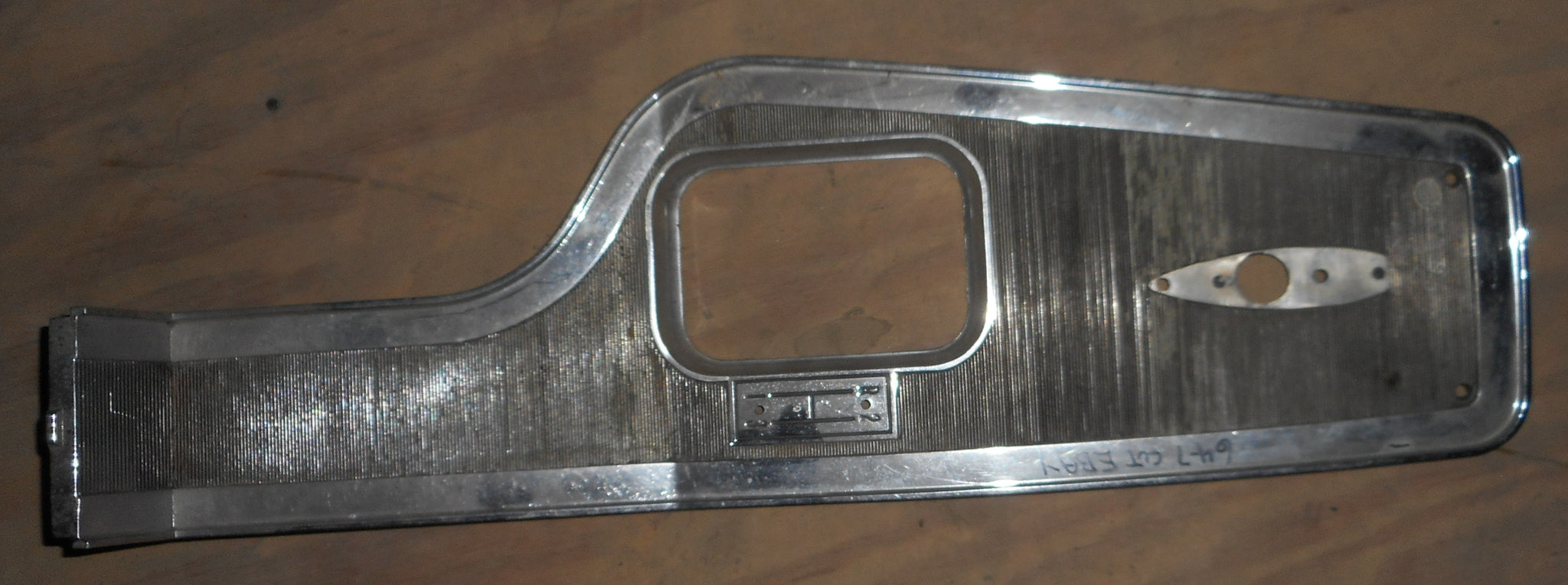 CONSOLE UPPER PLATE, MANUA, USED, 64-69 CUTLASS 442 – Chicago Muscle ...