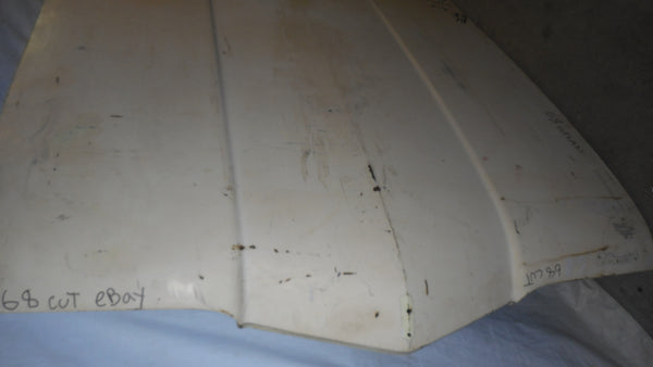 HOOD PANEL, STEEL, USED, NO LOUVERS, 68 CUTLASS F85 – Chicago Muscle ...