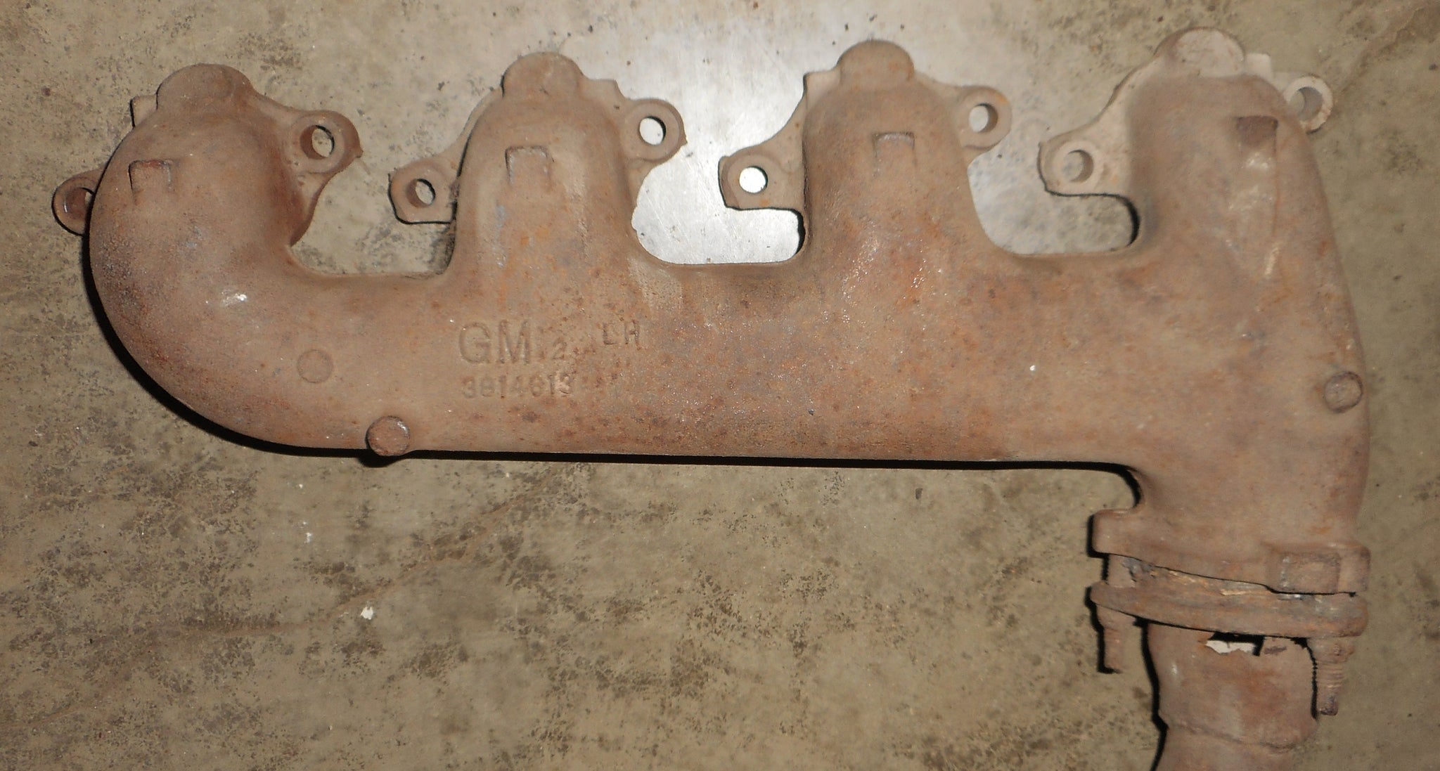 EXHAUST MANIFOLD, 3914613, USED, LEFT, 396, 68-70 IMPALA – Chicago ...
