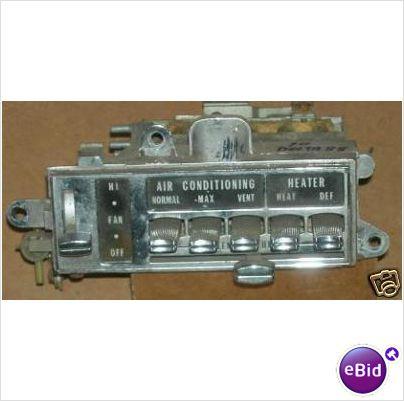 HEATER & AC CONTROL PANEL, 70 DELTA 88 – Chicago Muscle Car Parts , Inc.