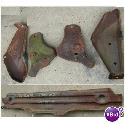 BUMPER BRACKETS, 64 IMPALA, REAR, USED, ORIGINAL – Chicago Muscle Car ...