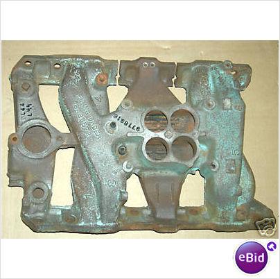 INTAKE MANIFOLD, 65 GTO GRAND PRIX, 389 4 BARREL – Chicago Muscle Car ...