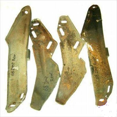 REAR BUMPER BRACKETS ,USED 68 IMPALA CAPRICE – Chicago Muscle Car Parts ...