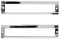 PARK LIGHT BEZELS ,PAIR, NEW, 63-64 NOVA – Chicago Muscle Car Parts , Inc.