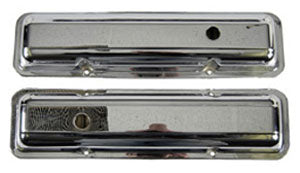 VALVE COVERS, CHROME PAIR 302 327 350 NEW 68 CHEVY – Chicago Muscle Car ...